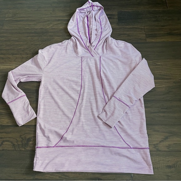 Zella | Tops | Zella Long Sleeve Xl Tunic Open Back | Poshmark